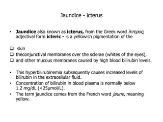 Jaundice, E. Ngadaya | PPTX