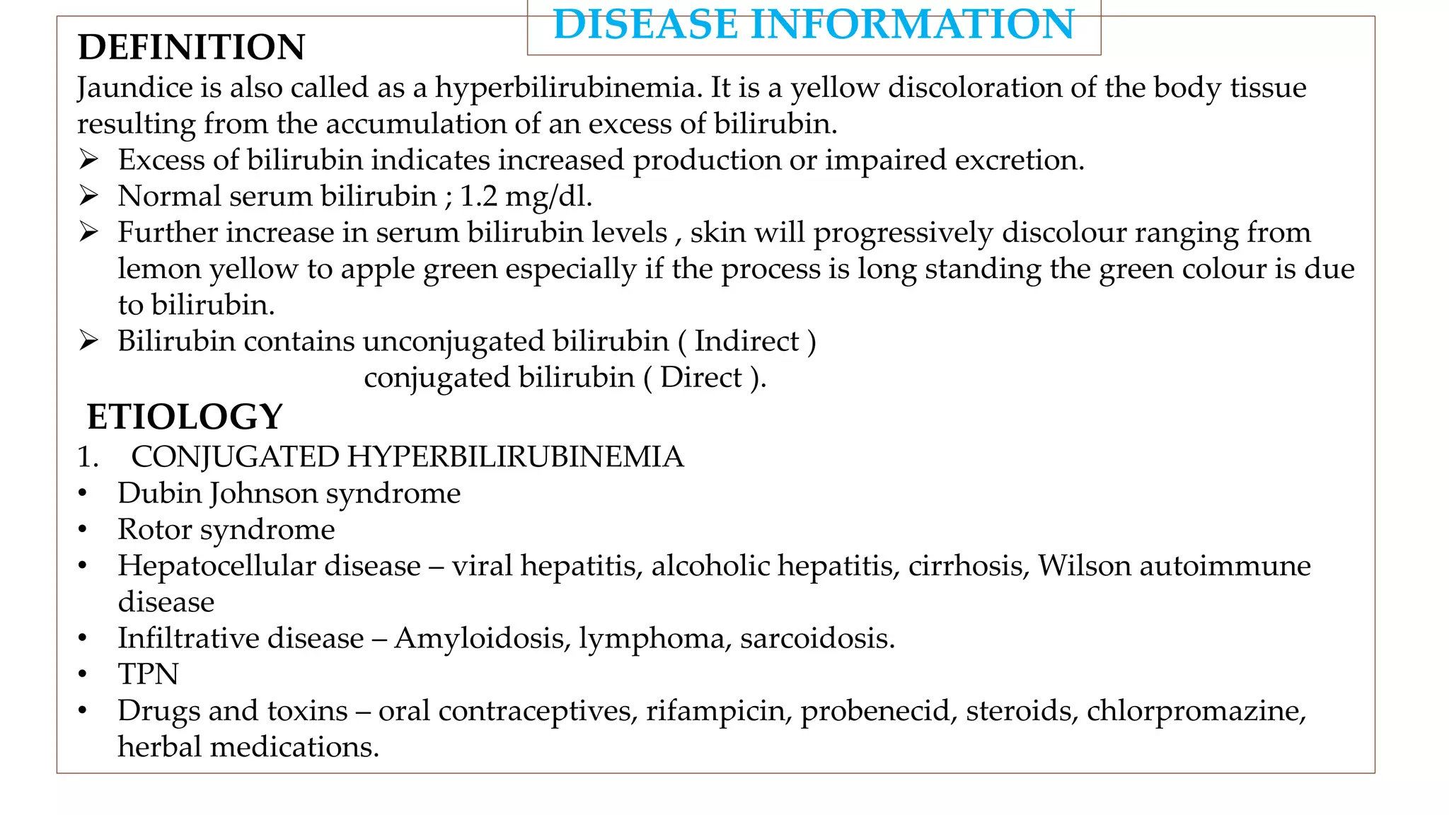 CASE PRESENTATION ON JAUNDICE | PPTX