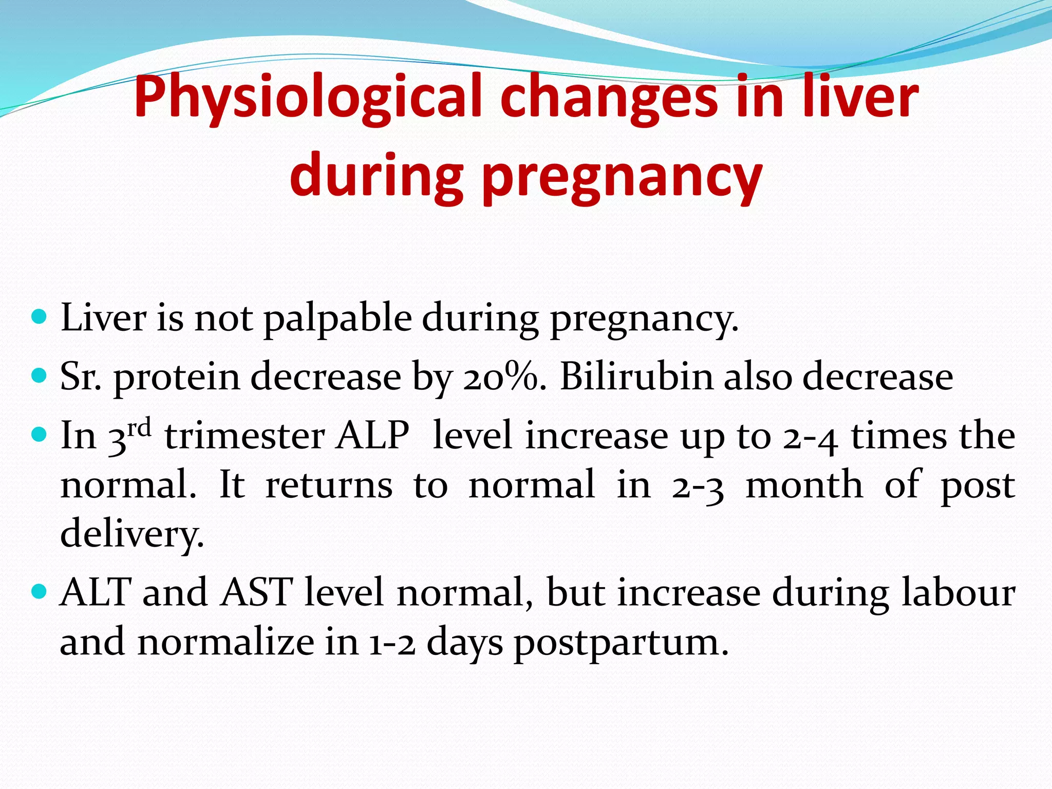 Jaundice IN PREGNANCY | PPTX