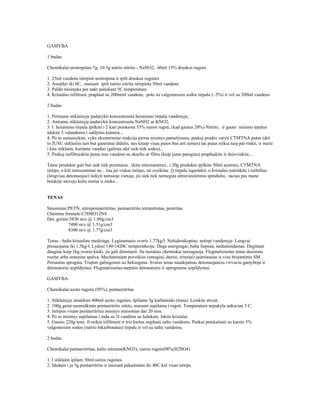 Jaunojo chemiko juodrastis | DOC