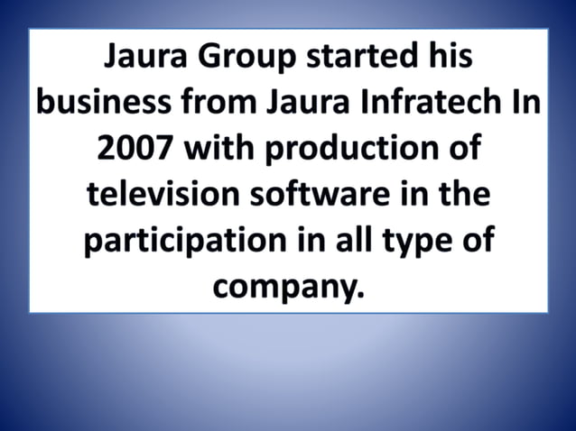 Jaura Group | PPTX