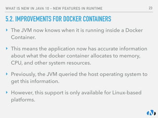 Java 10 New Features | PDF