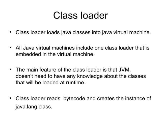 Java-java virtual machine | PPT