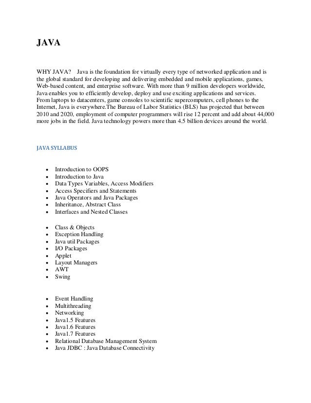 Java Corporate Training Course 50% Offer in Coimbatore