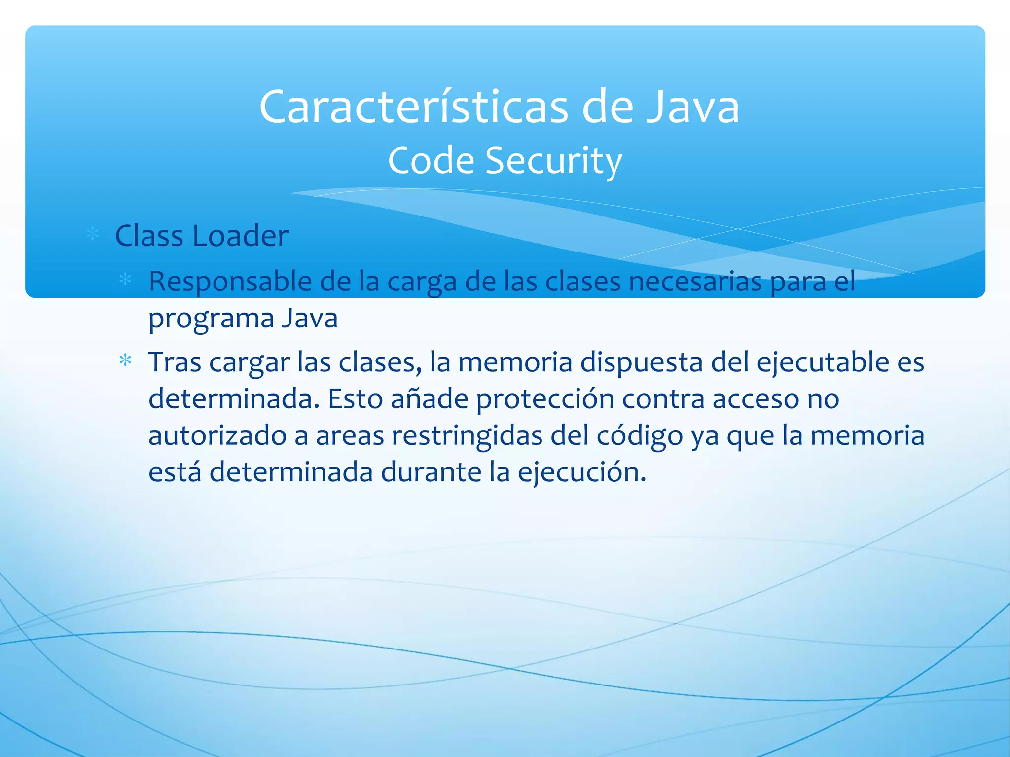 Java y sus caracteristicas | PPT | Programming Languages | Computing