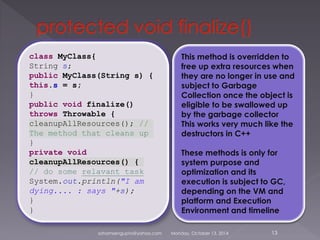 Java.lang.object | PPSX