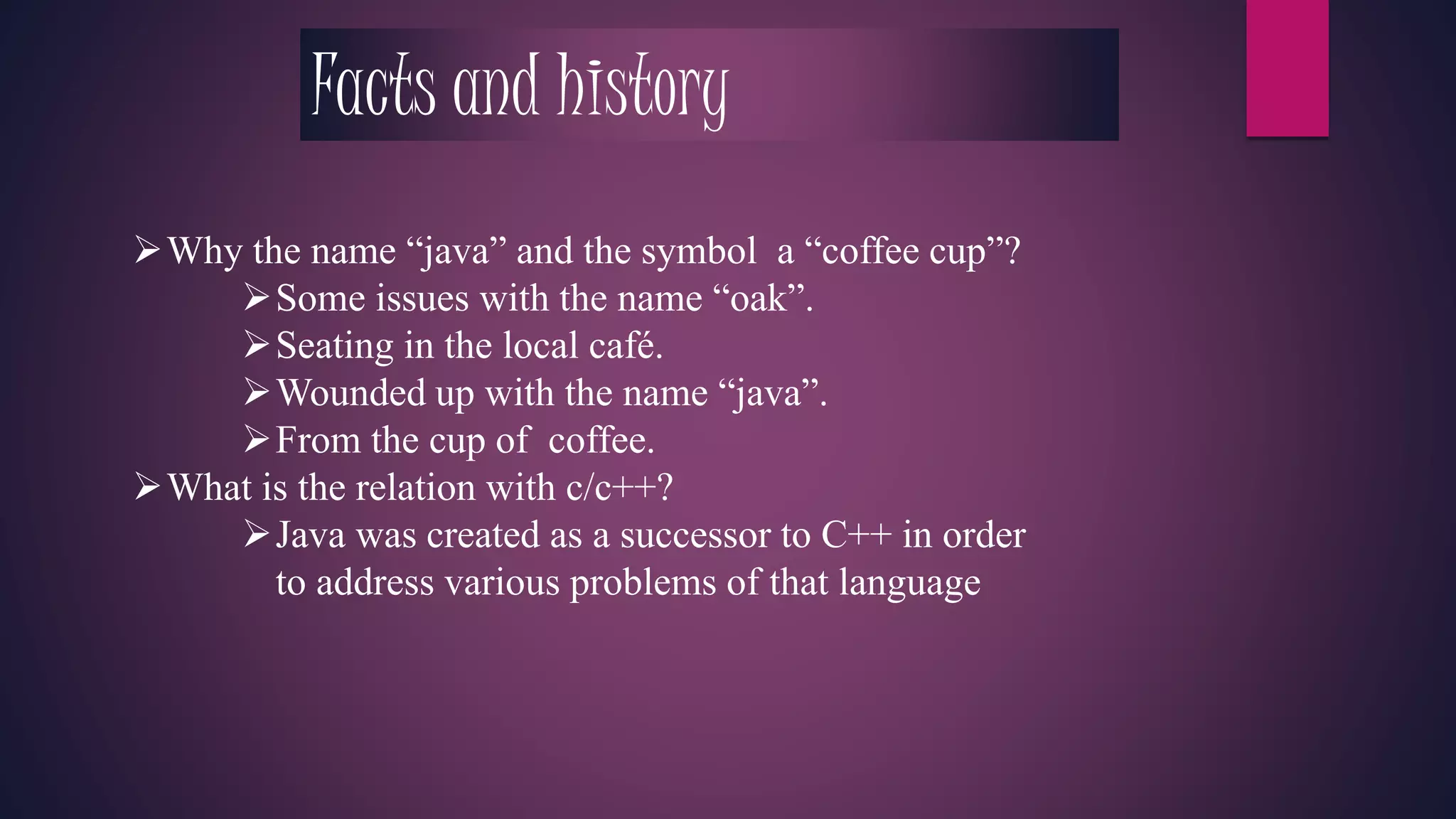 Java history, versions, types of errors and exception, quiz | PPT Java history, versions, types of errors and exception, quiz | PPT