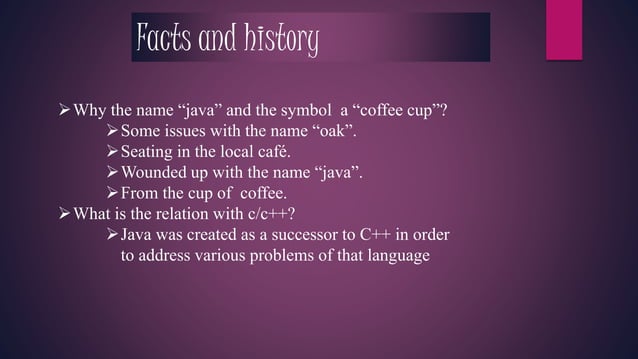 Java History Versions Types Of Errors And Exception Quiz Ppt