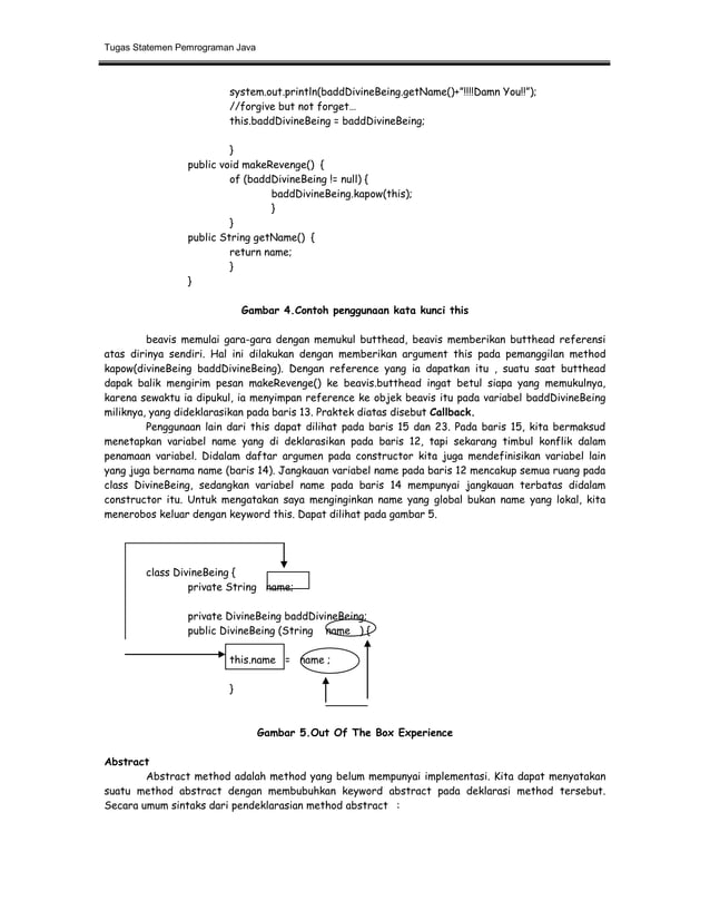 Struktur Pemrograman Java | PDF