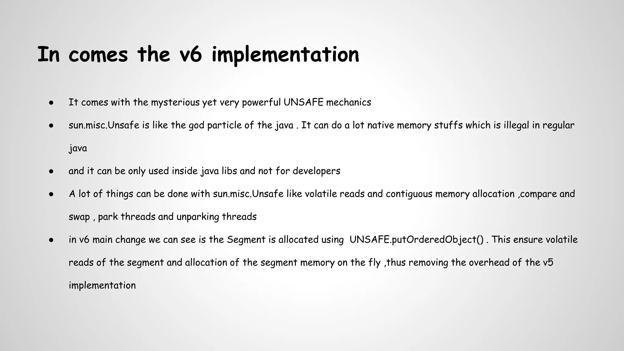 Java.util.concurrent.concurrent hashmap | PPT