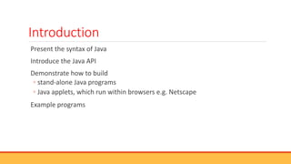 Java | PPT