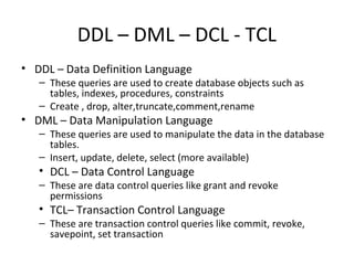 JDBC Connectivity Model | PPT