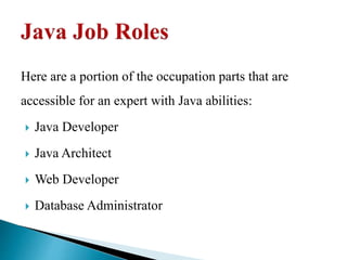Java Overview | PPT