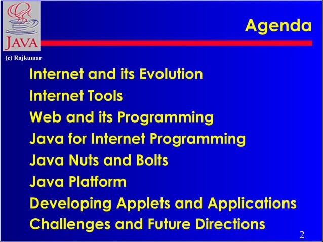 Java and internet fundamentals. | PPT | Web Design and HTML | Internet