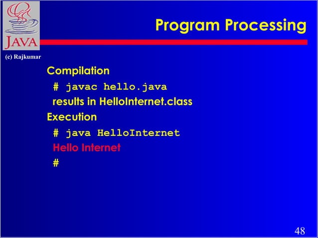 Java and internet fundamentals. | PPT | Web Design and HTML | Internet