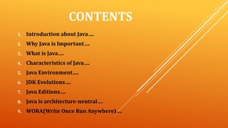 Java | PDF | Programming Languages | Computing