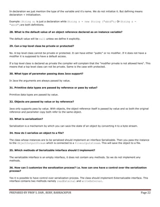 Java Interview Questions | PDF