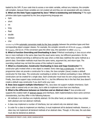 Java Interview Questions | PDF