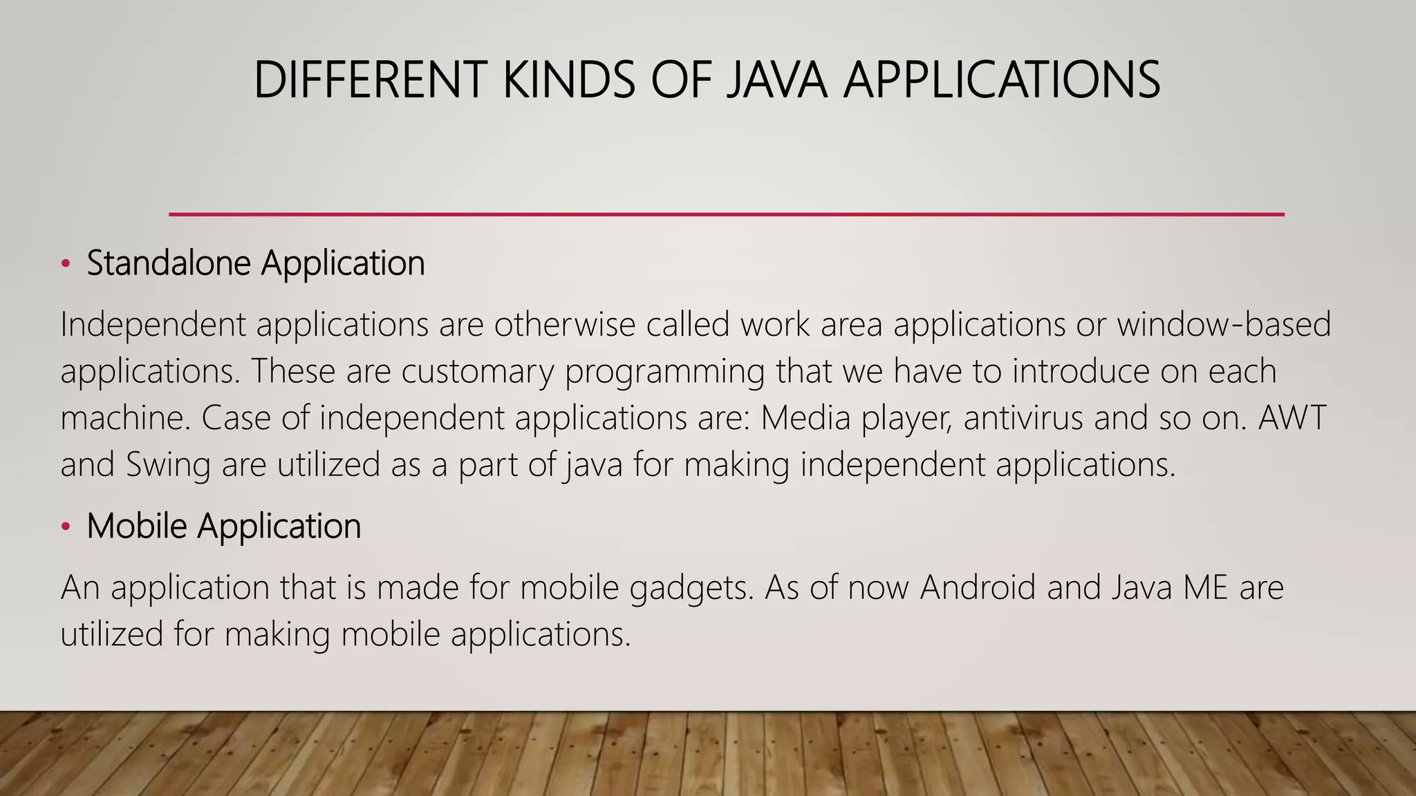 What is Java and its example | PPTX