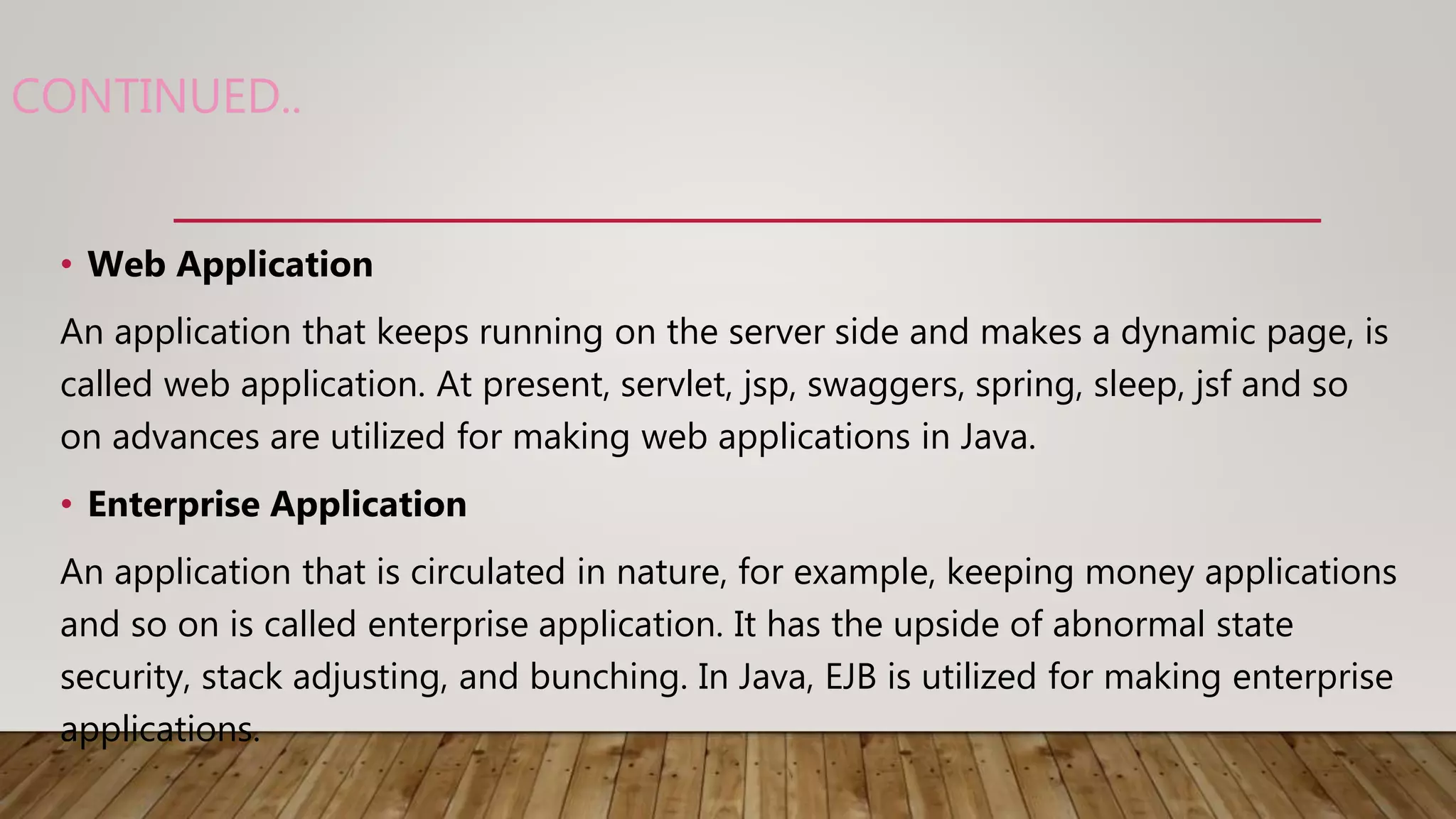 What is Java and its example | PPTX