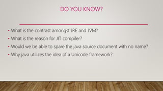 What is Java and its example | PPTX
