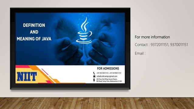 What is Java and its example | PPT