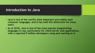 Java | PPT