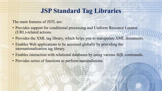 Advance Java | PPTX | Web Development | Internet