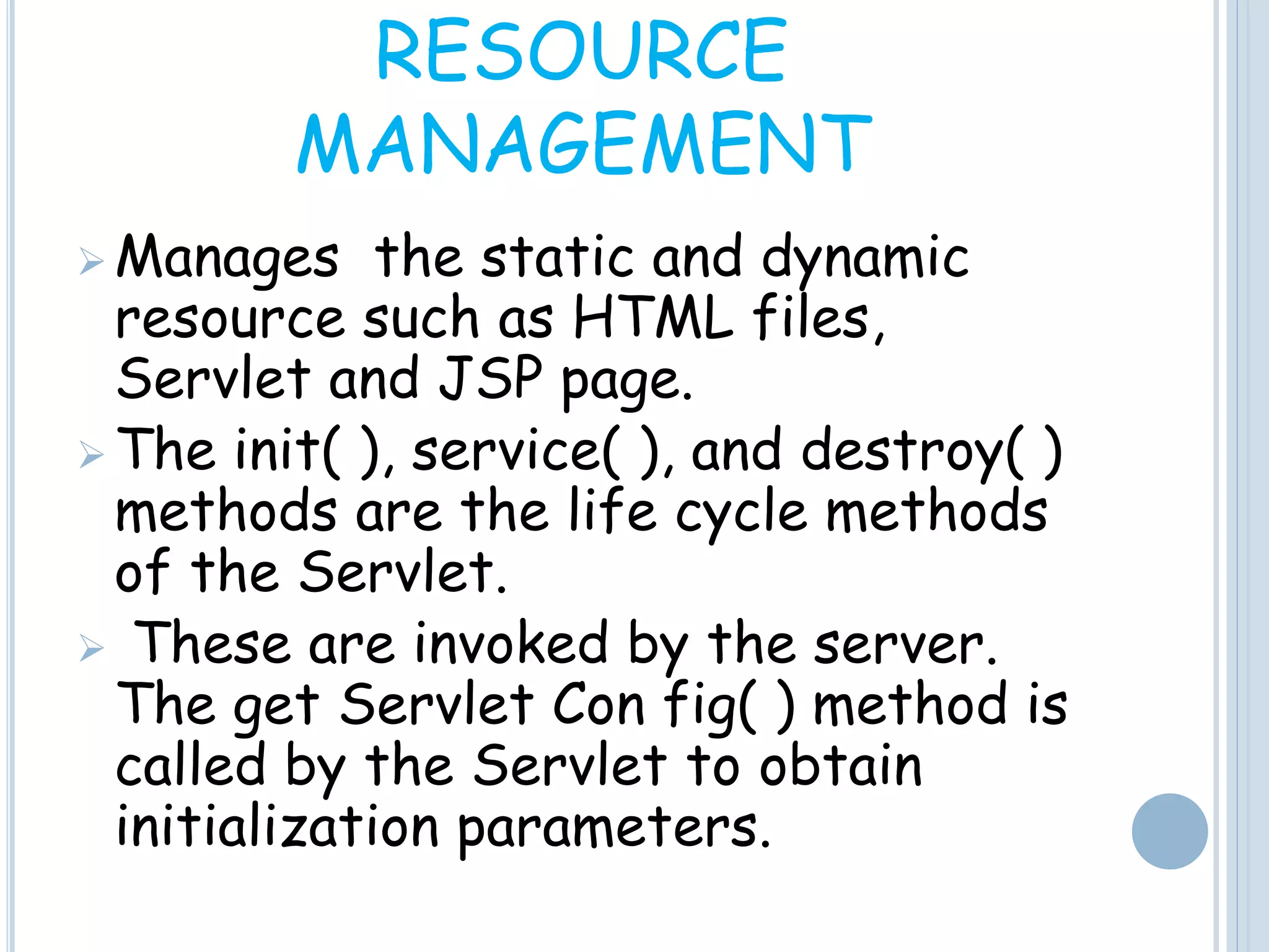 servlet in java | PPTX