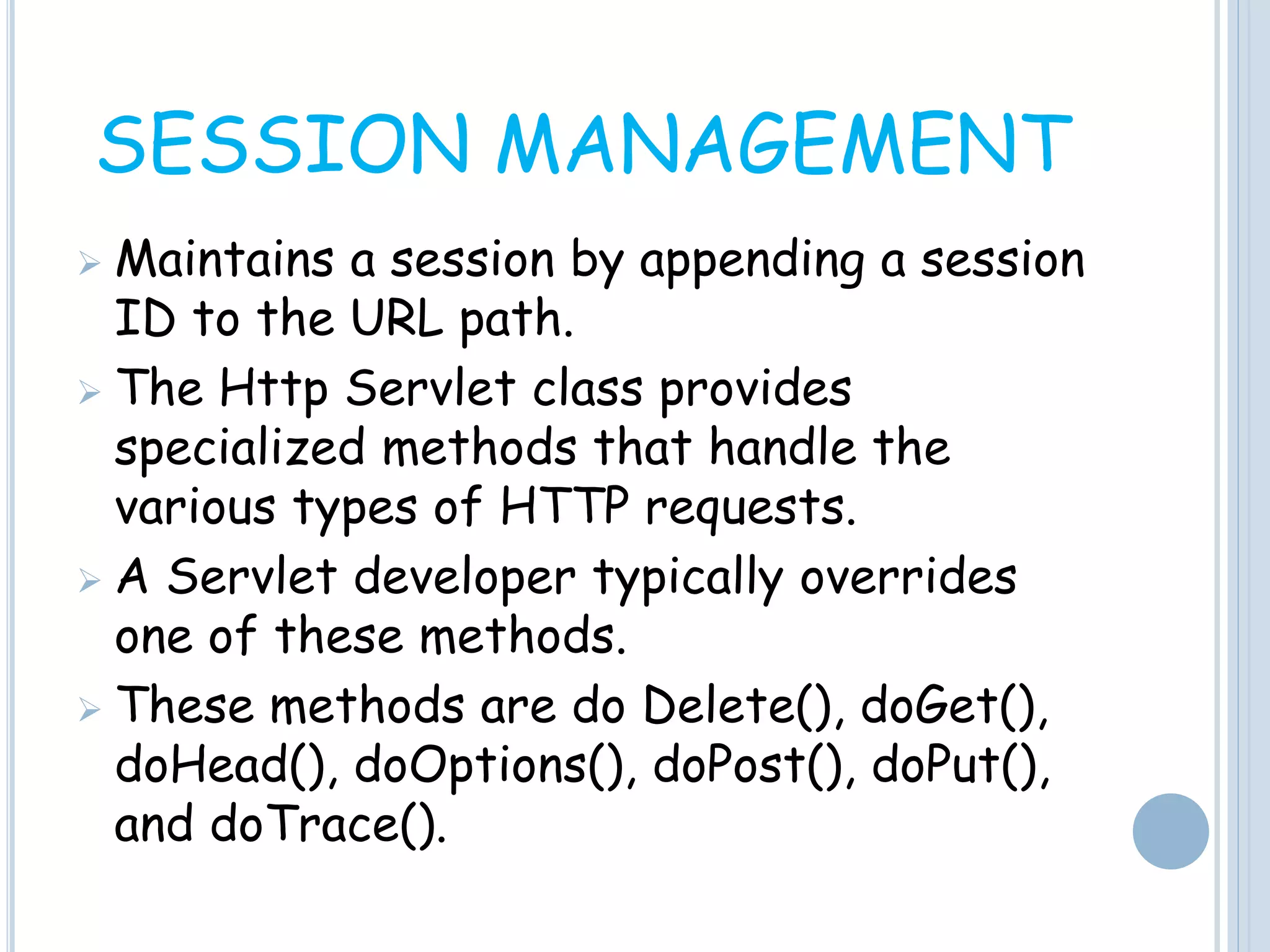 servlet in java | PPTX