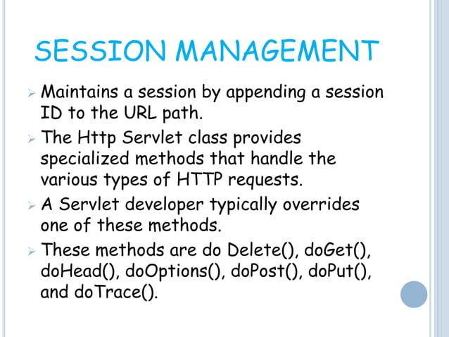 servlet in java | PPTX | Web Development | Internet