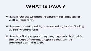 Java | PPTX