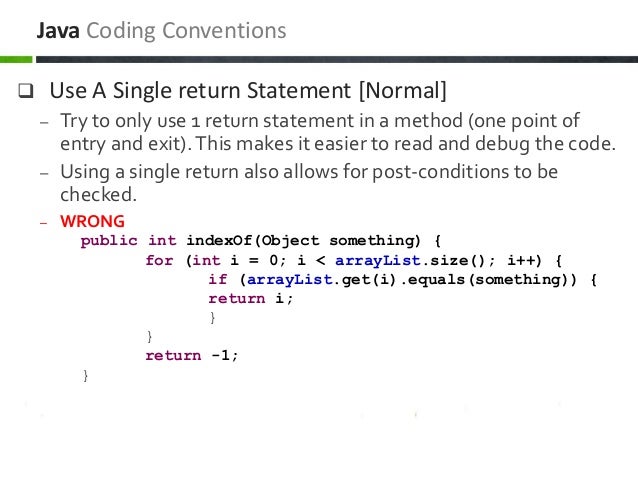 Java J2EE Coding Conventions java-j2ee-coding-conventions