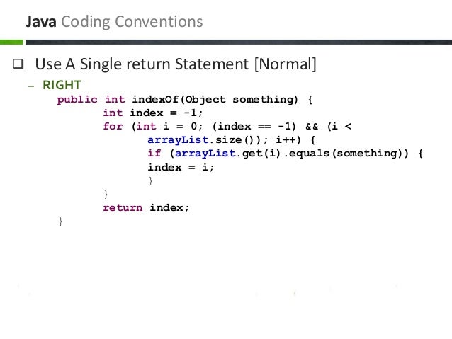Java J2EE Coding Conventions java-j2ee-coding-conventions
