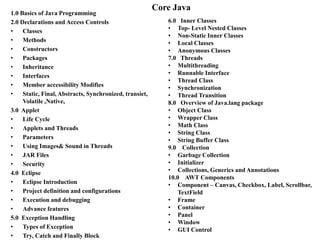 Java | PPT | Free Download
