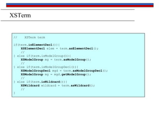 Java and XML Schema | PPTX