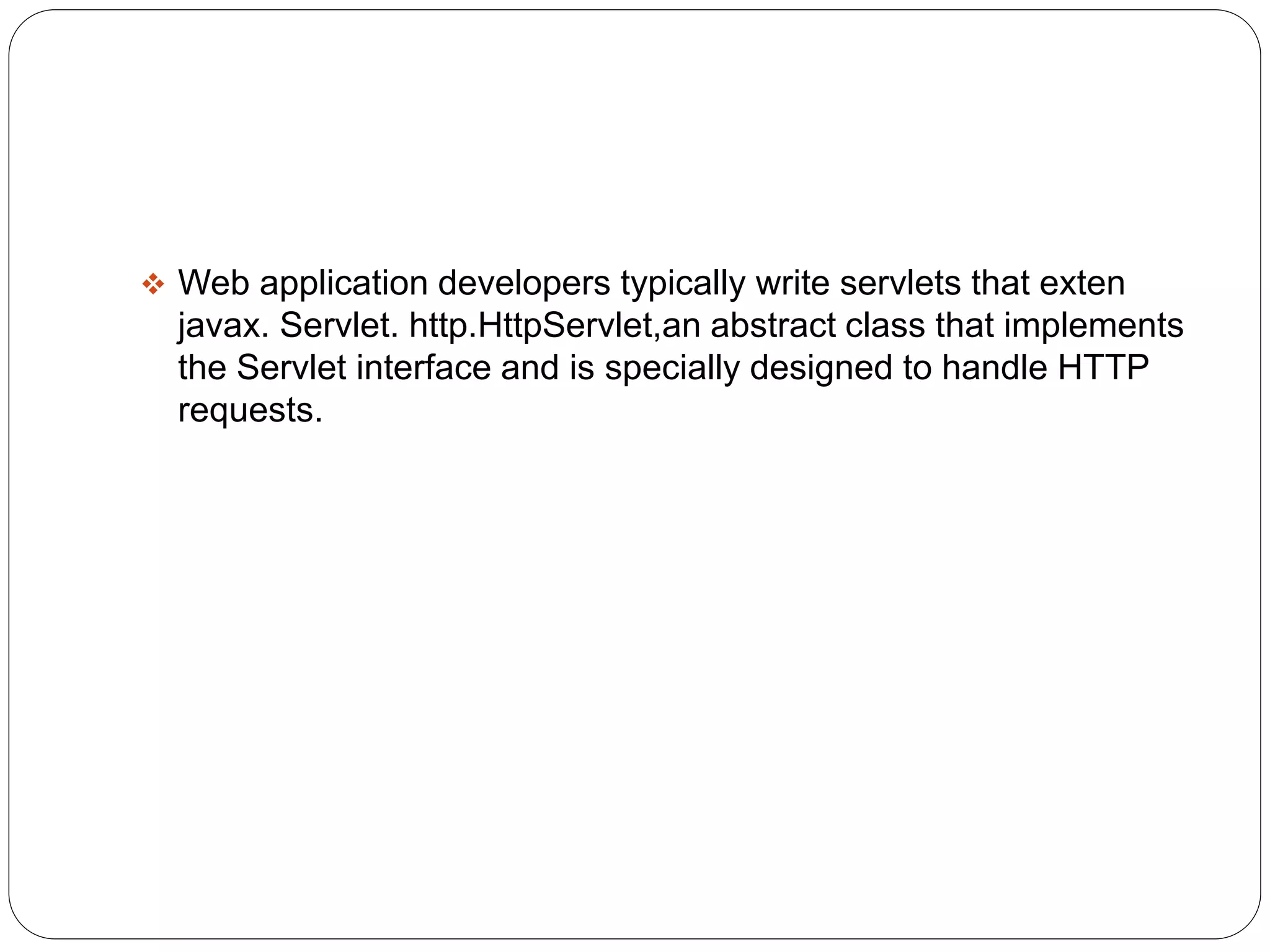 LIFE CYCLE OF SERVLET | PPTX