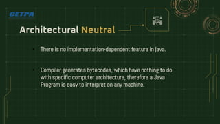 Introduction to Java | PPTX