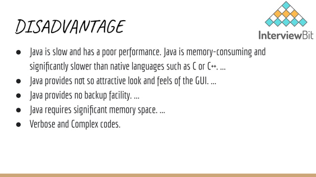 ACCELERATE YOUR IN JAVA | PPT