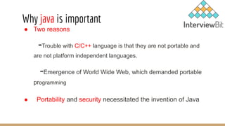 ACCELERATE YOUR IN JAVA | PPT
