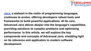 JAVA.pdf..https://www.excellencetechnology.in/ | PPT