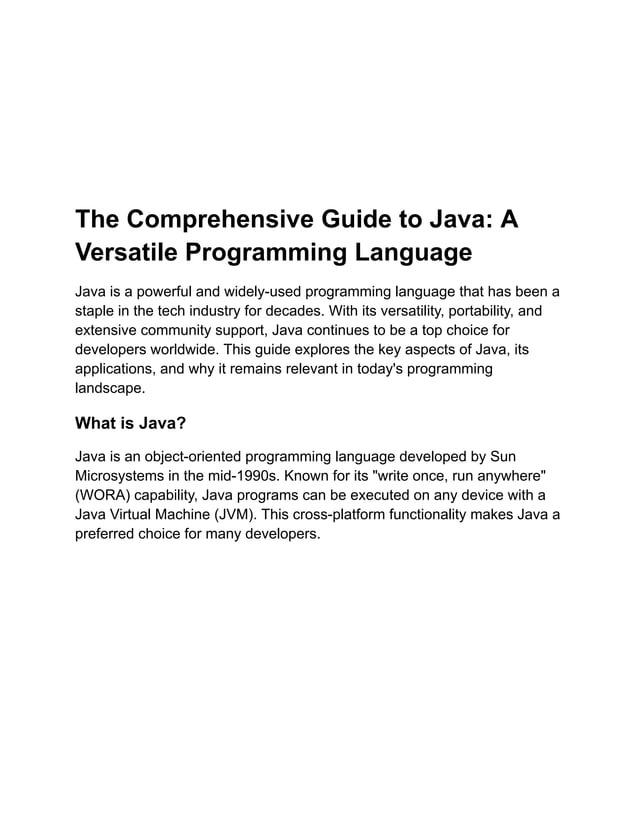 Java Script Training In Chandigarh sector 34 | PDF