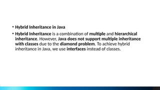 javaJava is a high-level, object-oriented programming language | PPTX