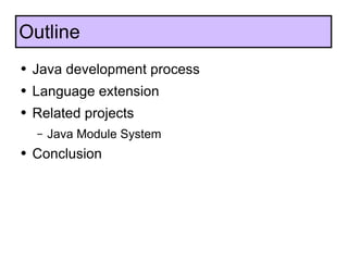Java 7: Quo vadis? | ODP | Programming Languages | Computing