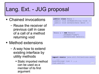 Java 7: Quo vadis? | PPT