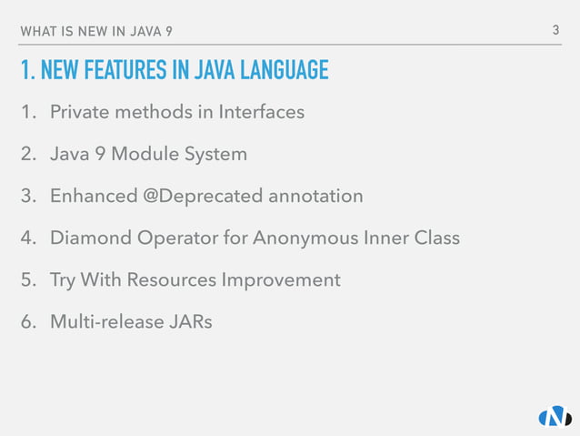 Java 9 New Features | PDF | Programming Languages | Computing