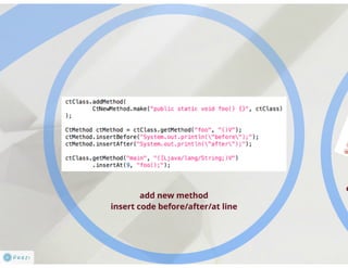 Java Agents and Instrumentation techtalk | PPT