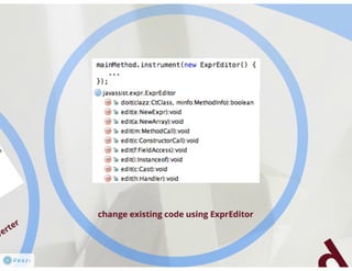 Java Agents and Instrumentation techtalk | PPT