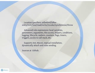 Java Agents and Instrumentation techtalk | PPT