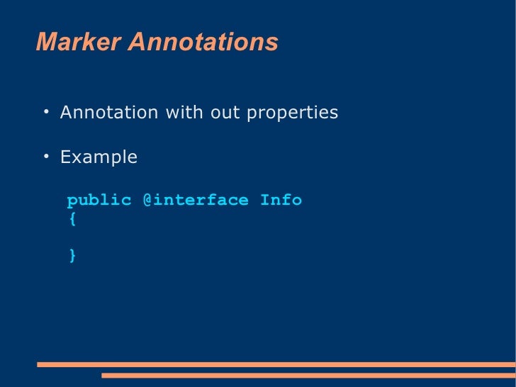 Java Annotation